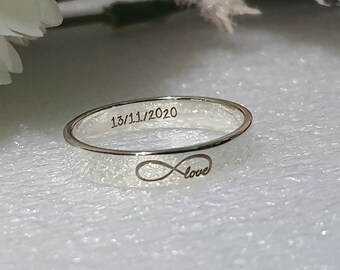 Infinity Love Ring - Etsy