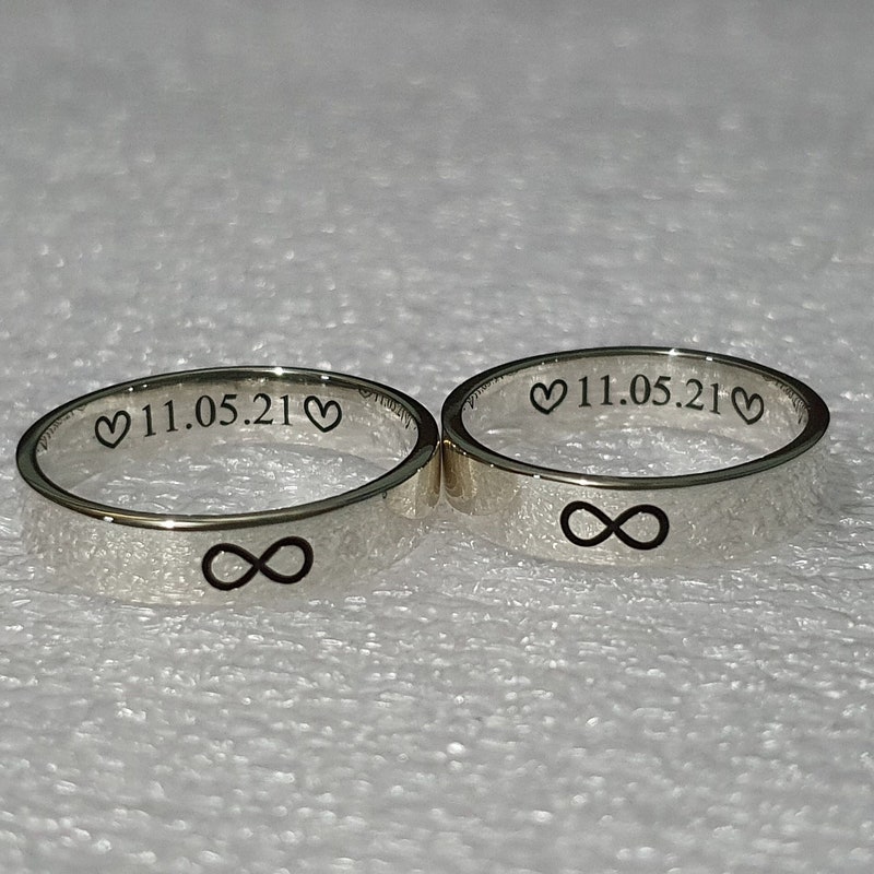 Lgbt Couple Promise Rings - Etsy