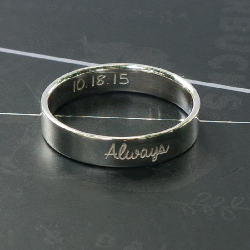 Simple Promise Ring - Etsy