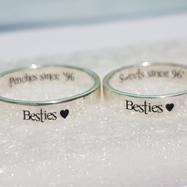 3 Best Friend Rings - Etsy
