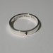 3mm CHRISTIAN CROSS RING Custom Engraved Christian Cross - Etsy