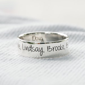 BEST FRIEND Ring,personalized Ring, Silver Ring,friendship Rings,custom ...