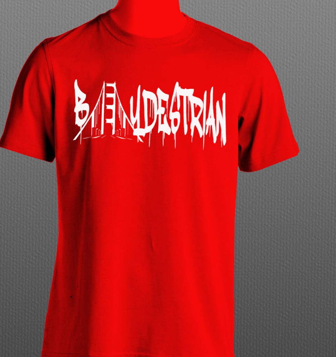 T-shirt / Baydestrian Shirt/ Tee Shirts / Bay Area / Bay Bridge / San ...