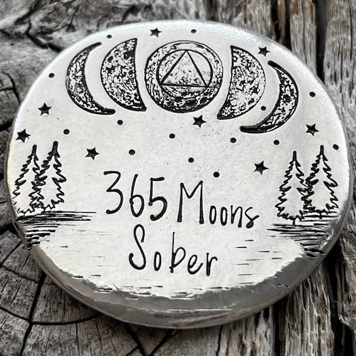 30 Days Sober 60 Days 90 Days Sobriety Token Sobriety Coin - Etsy