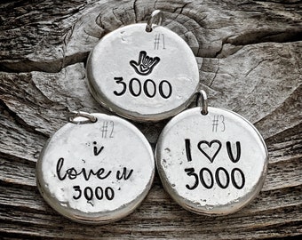 I Love You 3000 Sticker. Movie Line Sticker - Etsy