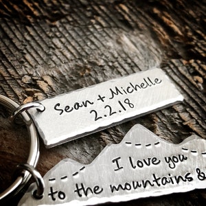 Rocky Mountains Gift, Rocky Mountains, Colorado Keychain, Mountain ...