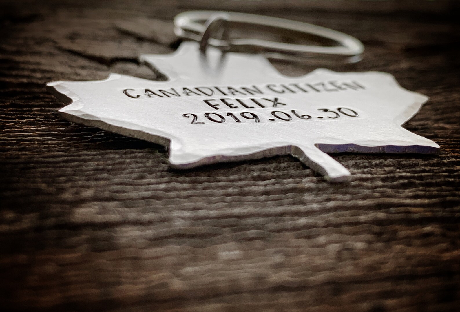 Canadian Citizen Gift, Canadian Keychain, Canadian Citizenship Gift ...