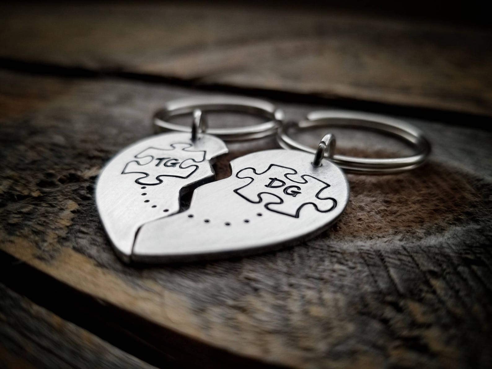 Puzzle keychain puzzle pieces puzzle piece keychain puzzle | Etsy