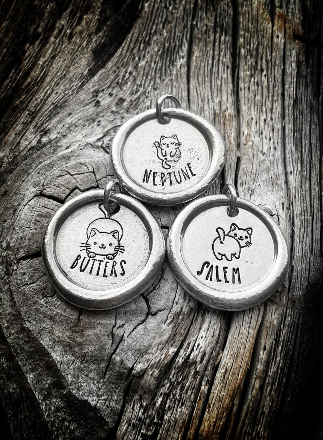 Lightweight Kitty Name Tag, Cute Cat Tag, Cat ID Tag, Kitty ID Tag ...