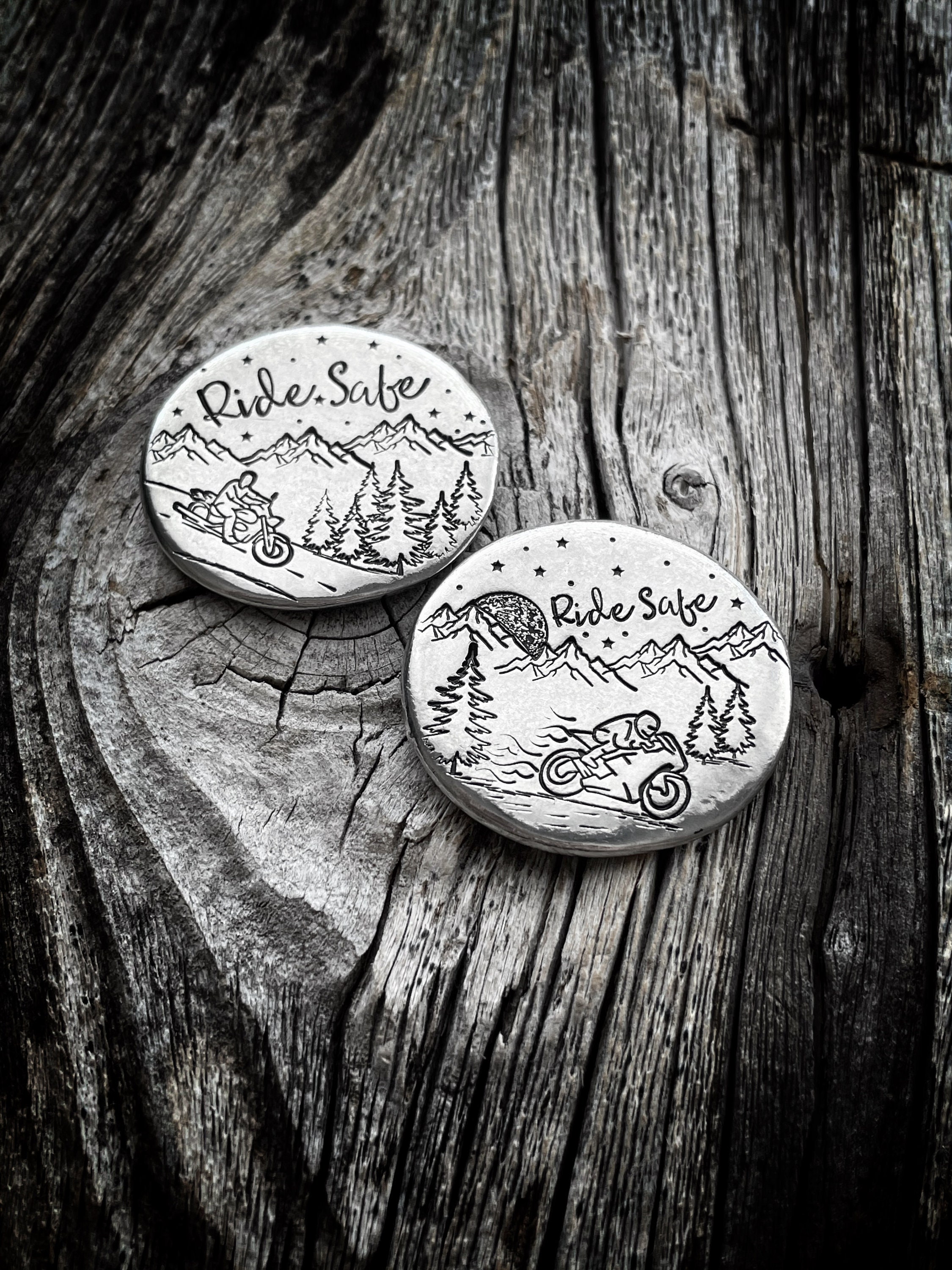 Ride Safe Keychain, Ride Safe Pocket Token, Motorcycle Keychain, Ride ...