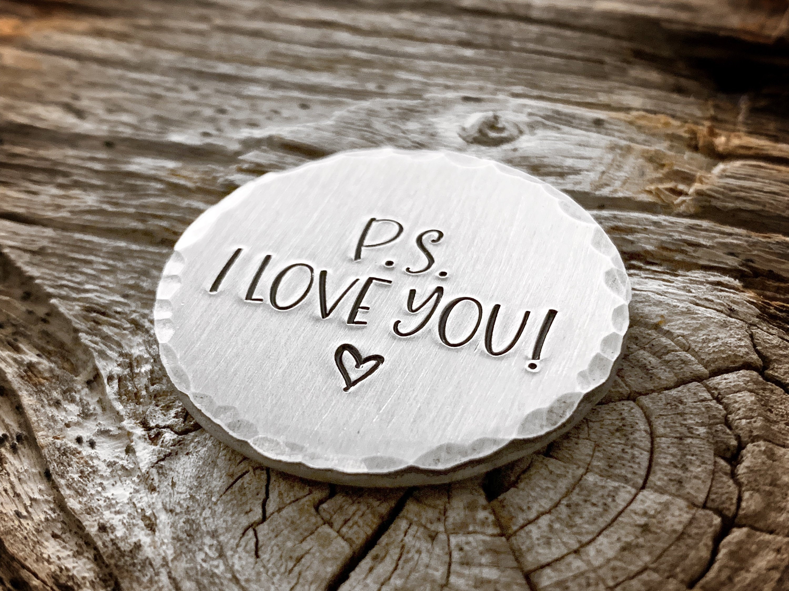 Love Token, Good Luck Token, Pocket Token, Good Luck Coin, Couples Gift ...