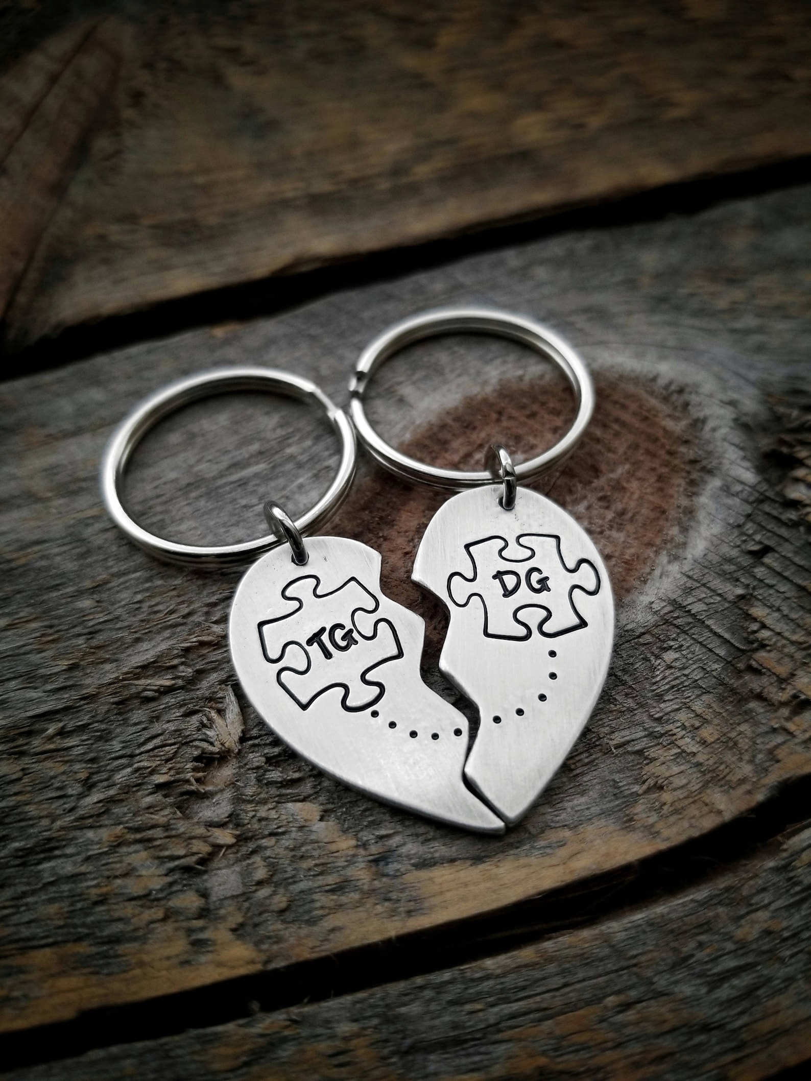 Puzzle keychain puzzle pieces puzzle piece keychain puzzle | Etsy