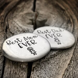 Pocket Token, Love Token, Gift for Mom, Gift for Dad, Father's Day Gift ...