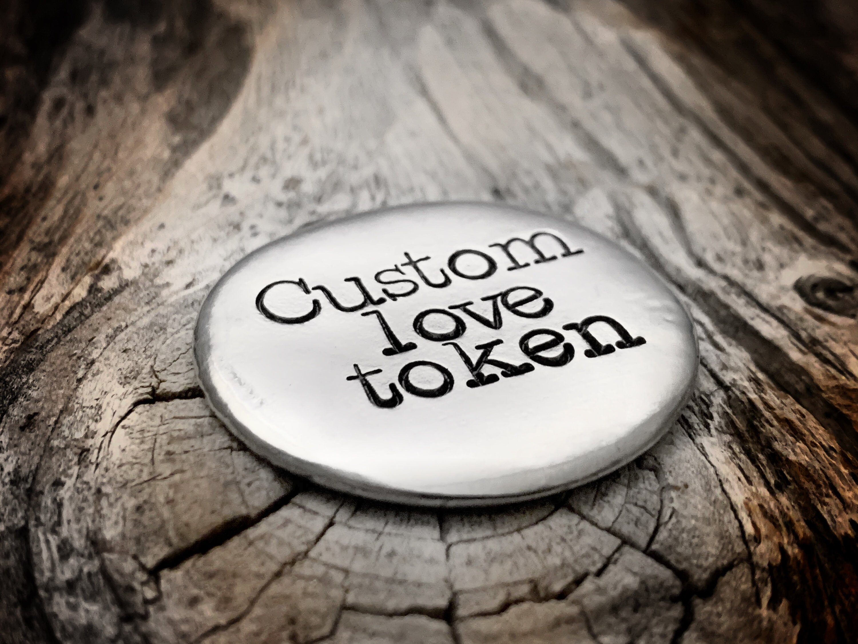 Worry Stone, Worry Pebble, Customized Worry Stone, Personalized Stone ...