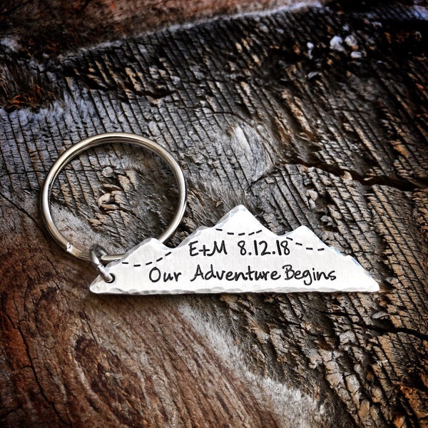 Adventure Keychain - Etsy
