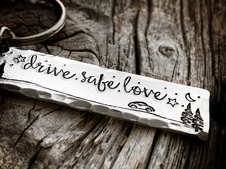 New Driver Gift New Driver Keychain Drive Safe Keychain Gift - Etsy