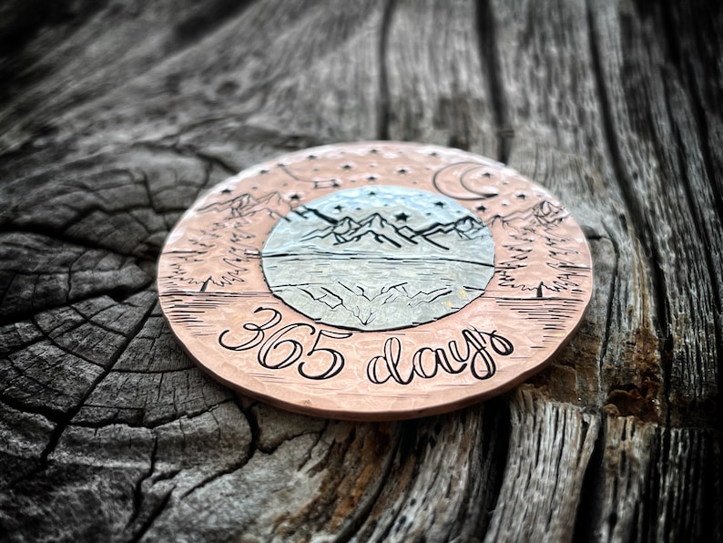30 Days Sober 60 Days 90 Days Sobriety Token Sobriety Coin - Etsy
