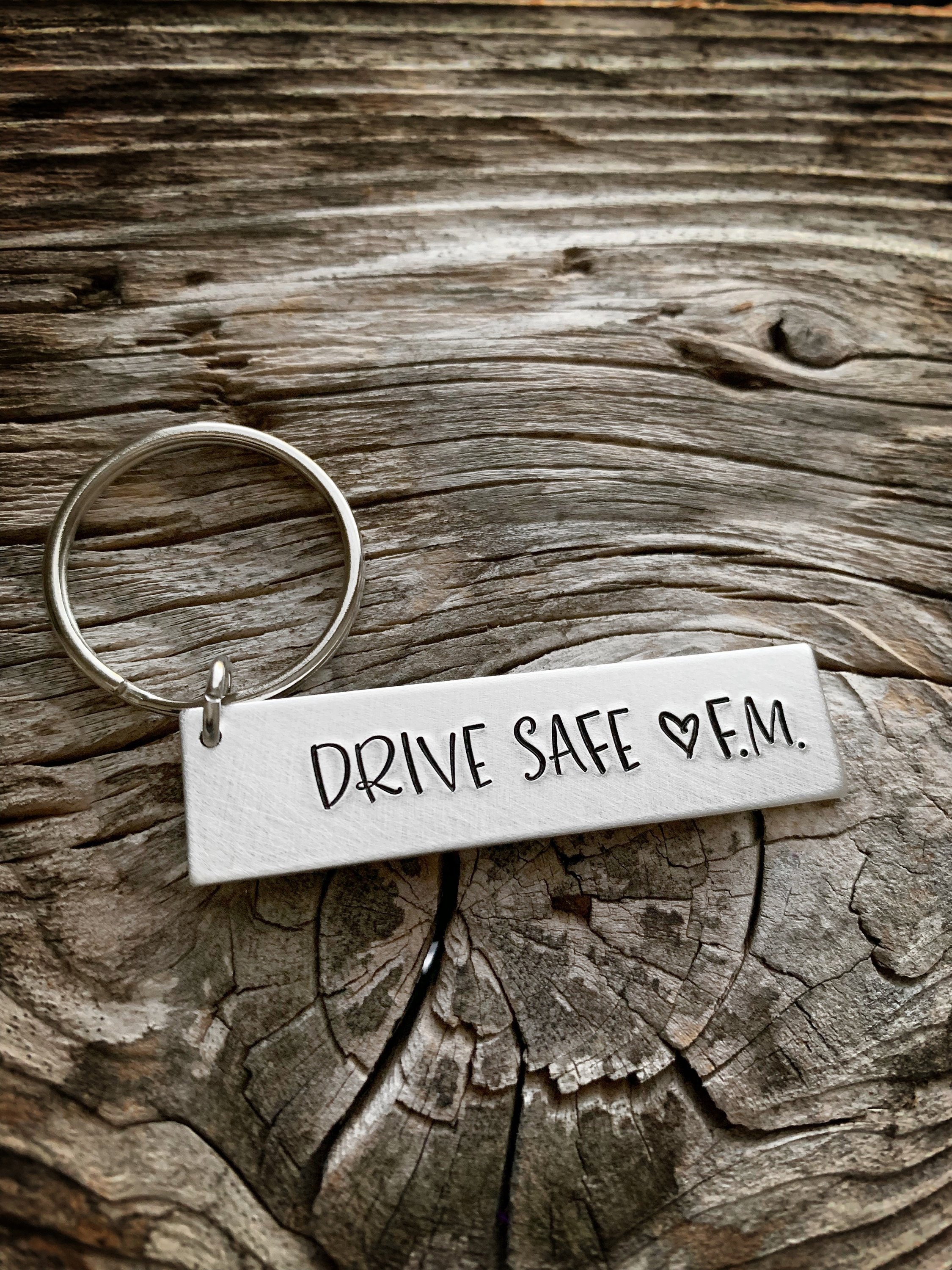 Drive Safe Keychain Truck Driver Gift Return Home Safe Gift | Etsy