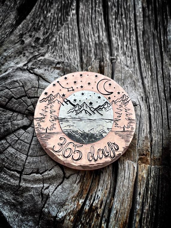 30 Days Sober 60 Days 90 Days Sobriety Token Sobriety Coin - Etsy UK