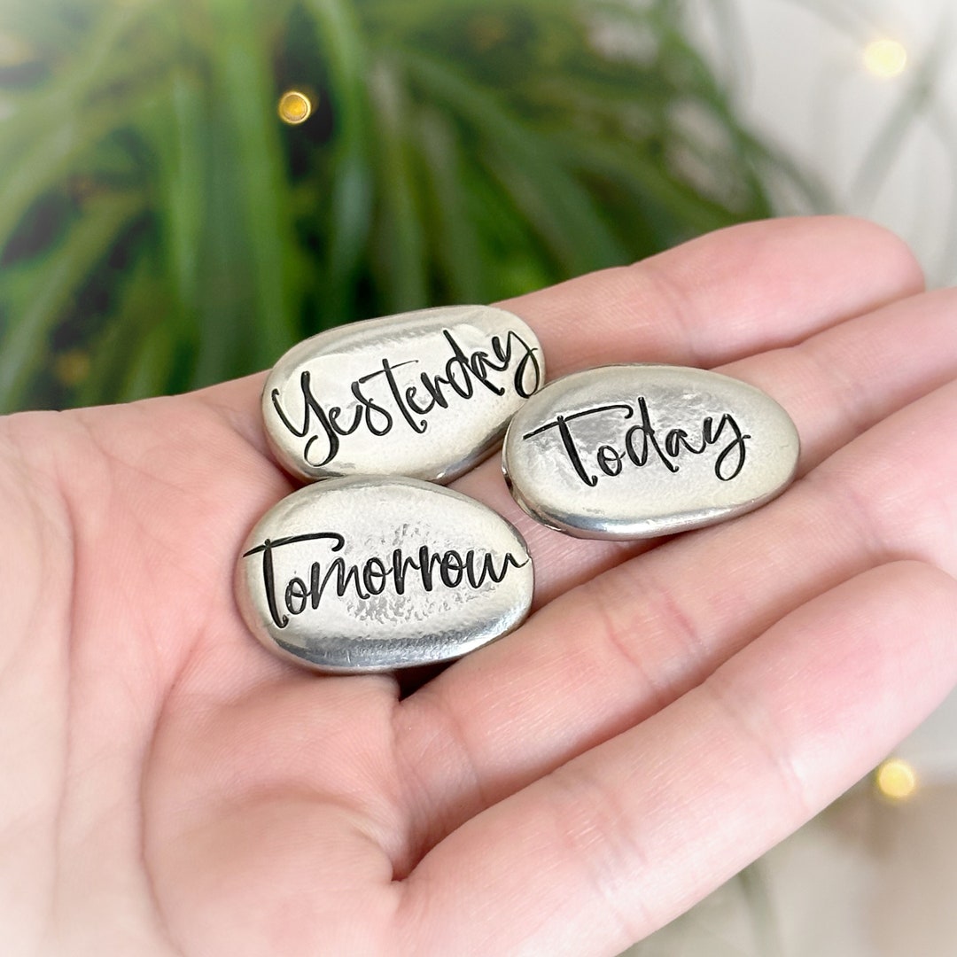 Sobriety Gift, Full Set of Sober Stones, Sobriety Rocks, Soothing ...