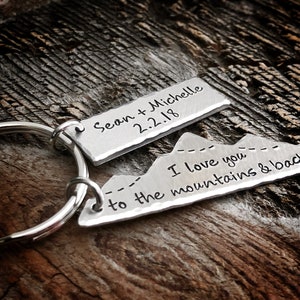 Rocky Mountains Gift, Rocky Mountains, Colorado Keychain, Mountain ...