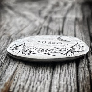 30 Days Sober, 60 Days, 90 Days Sobriety Token, Sobriety Coin ...