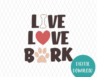 Live Love Bark | Etsy