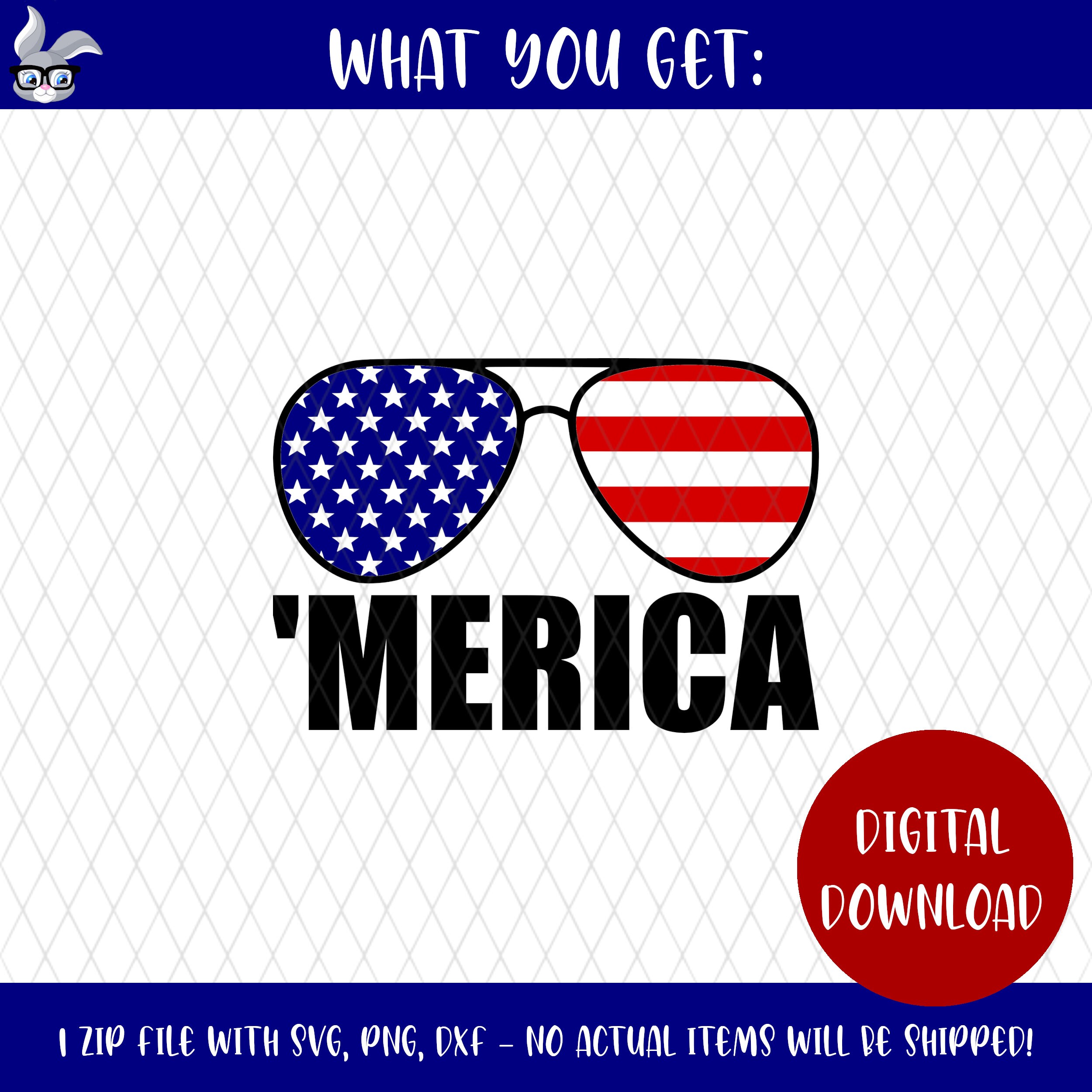 Merica SVG PNG Printable - Etsy