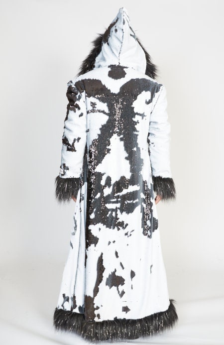 ALWAYS CLASSY Faux Fur Coat | Burning Man | Playa Jacket | Mens Costume ...
