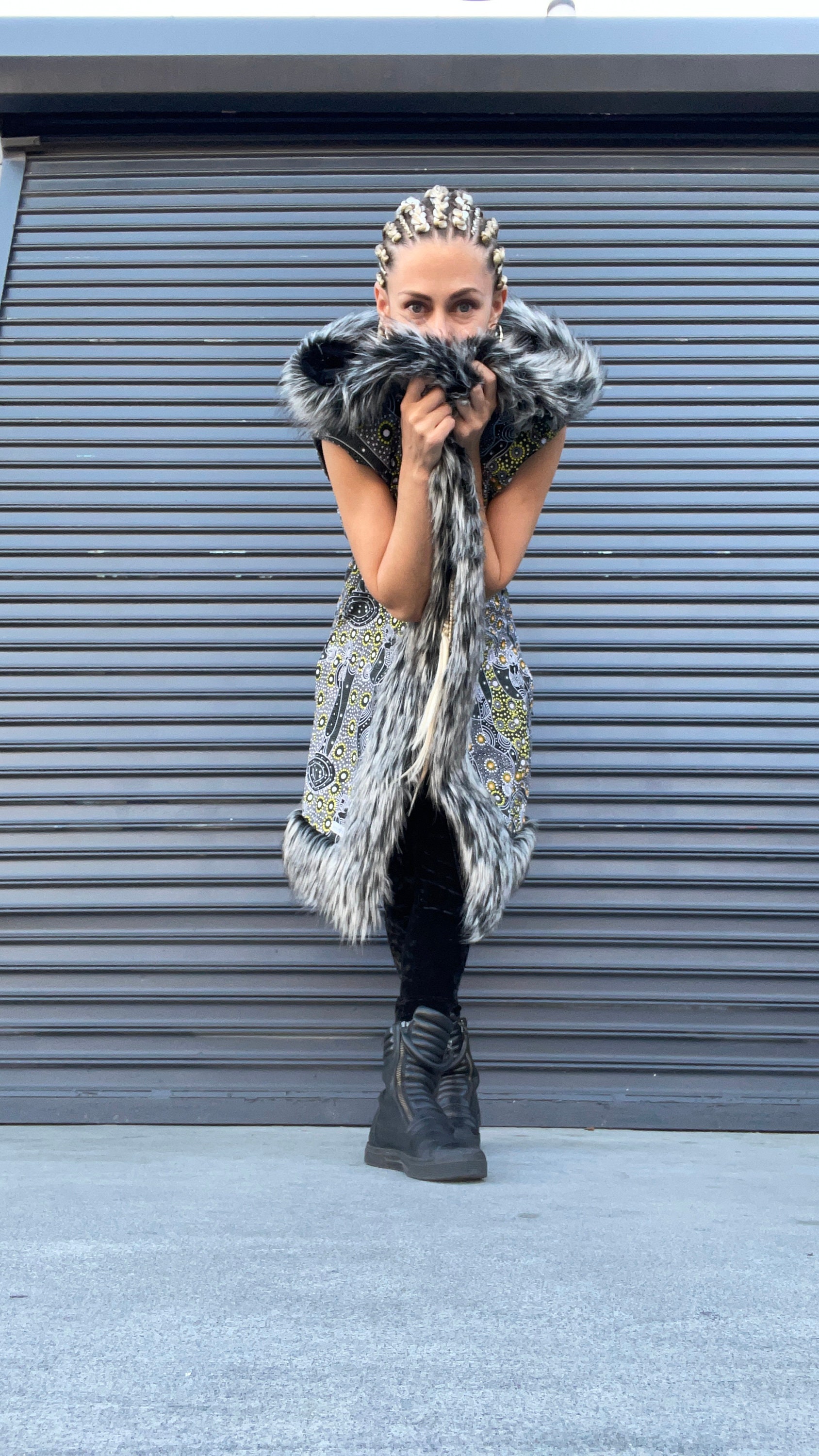 Celestial Spirit Vest Aboriginal Art Meets Starry Night Sky - Etsy ...