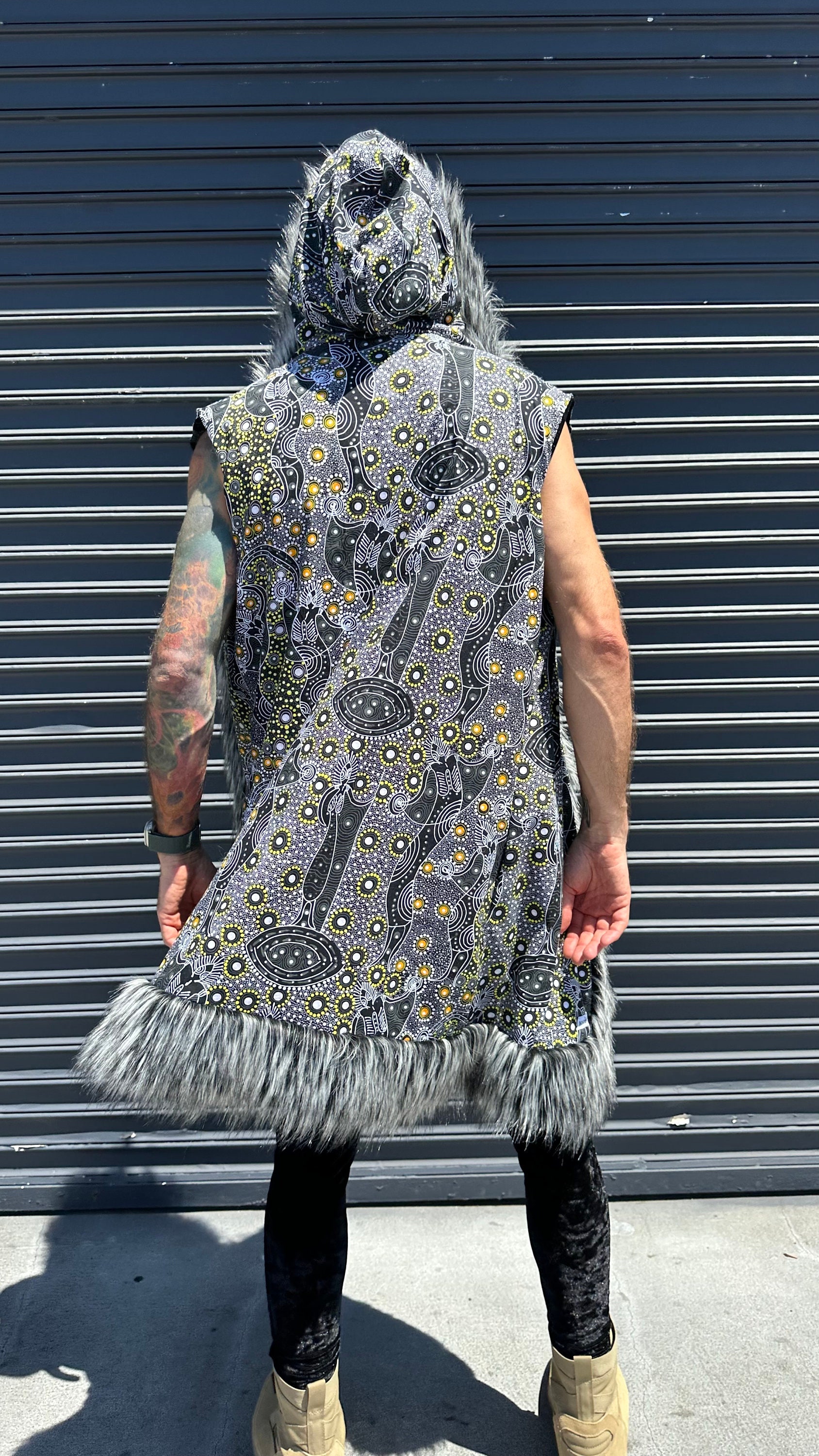 Celestial Spirit Vest Aboriginal Art Meets Starry Night Sky - Etsy ...