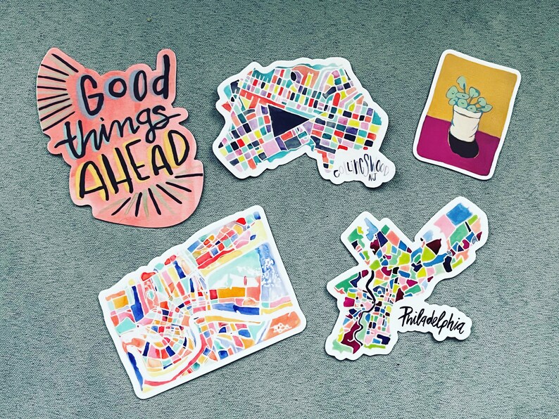 New Orleans Map Sticker: Water Resistant NOLA Decal - Etsy