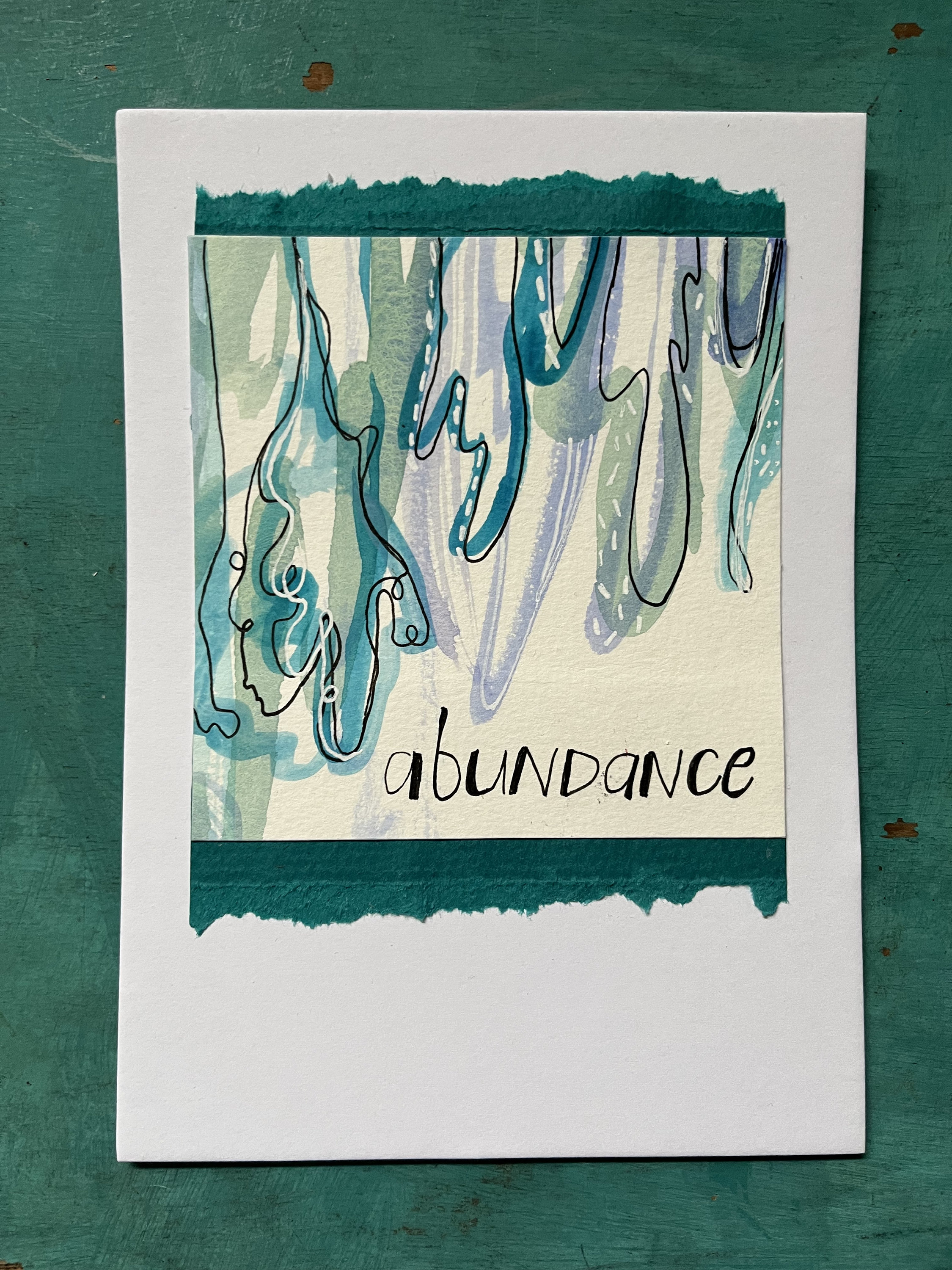 5x7 Word Mantra Paintings - Etsy