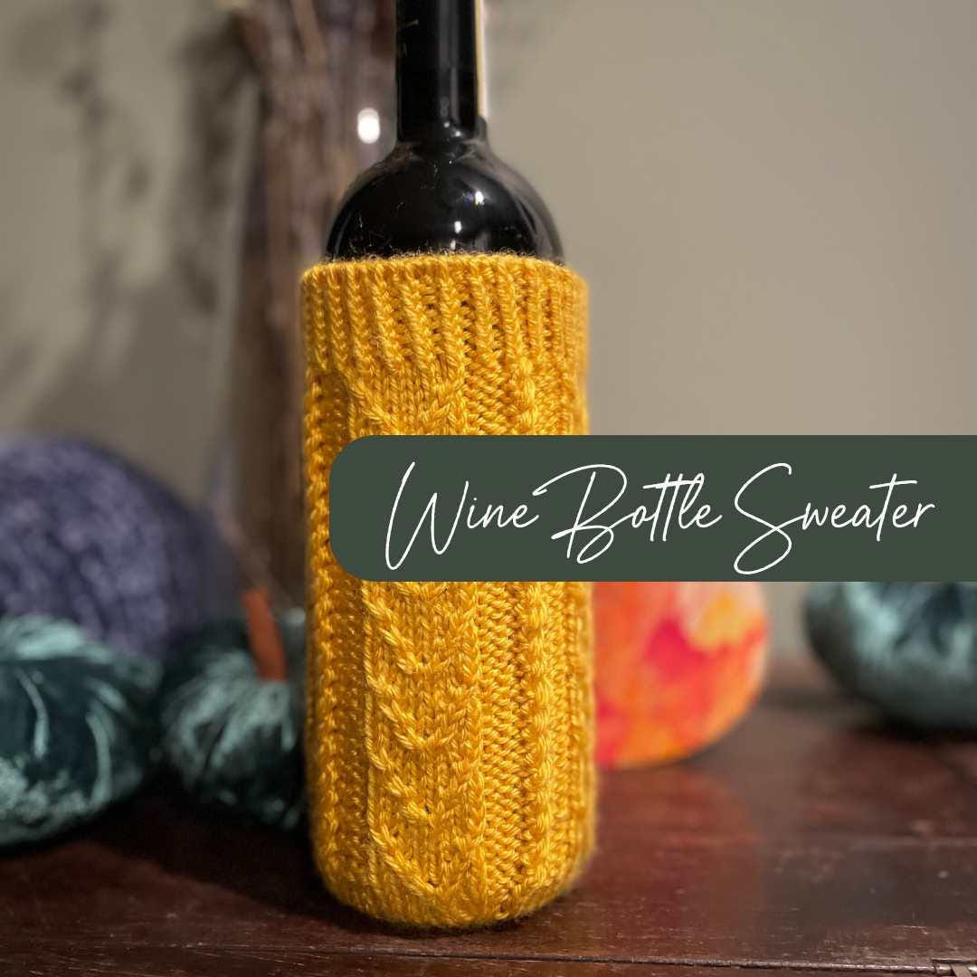 Bjorn's Wine Bottle Sweater Pattern - Etsy