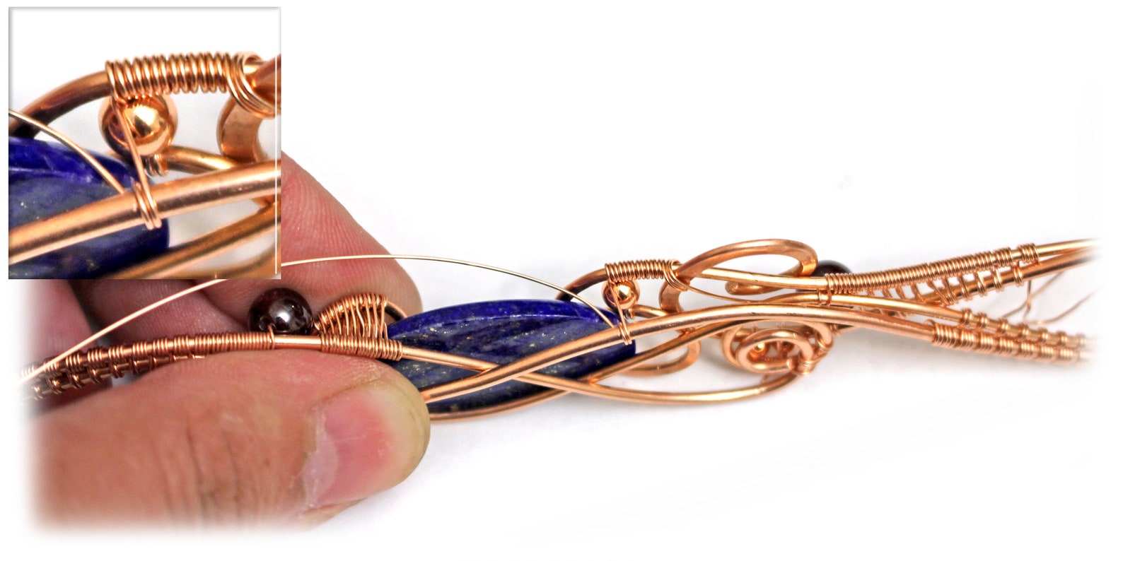 Wire Wrapped Bracelet Tutorial Wire Jewelry Tutorial Wire | Etsy