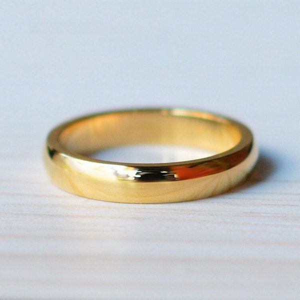 Simple Gold Band - Etsy