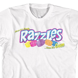 Tootsie Roll Razzle's Candy Logo White Shirts - Etsy