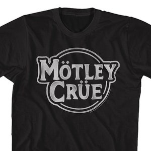 Motley Crue Logo Black Shirts - Etsy