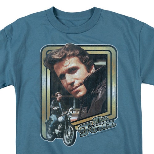 Happy Days the Fonz Slate Shirts - Etsy