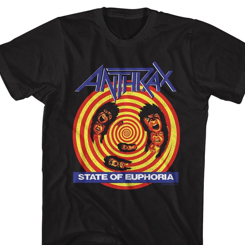 Anthrax Metal Band Shirt - Etsy