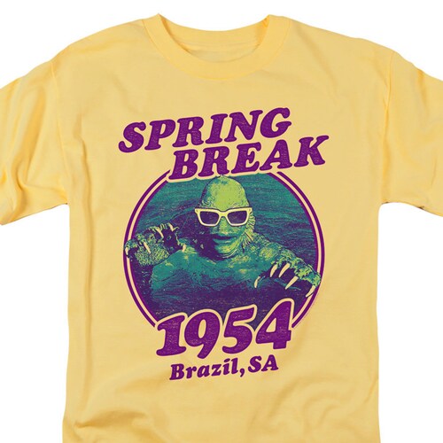 Creature From the Black Lagoon Spring Break Banana Shirts - Etsy