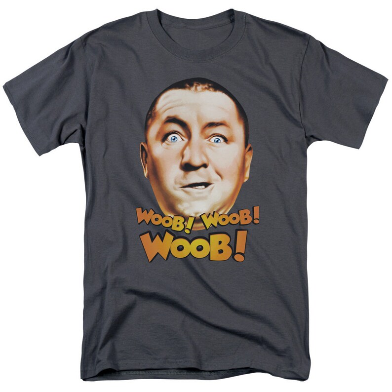 Three Stooges Woob Woob Woob Charcoal Shirts - Etsy