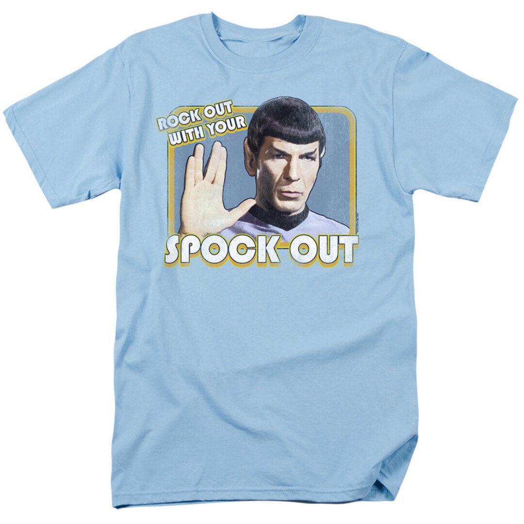 Star Trek Spock Out Light Blue Shirts - Etsy