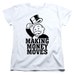 Monopoly Making Money Moves Juniors and Women White T-shirts - Etsy