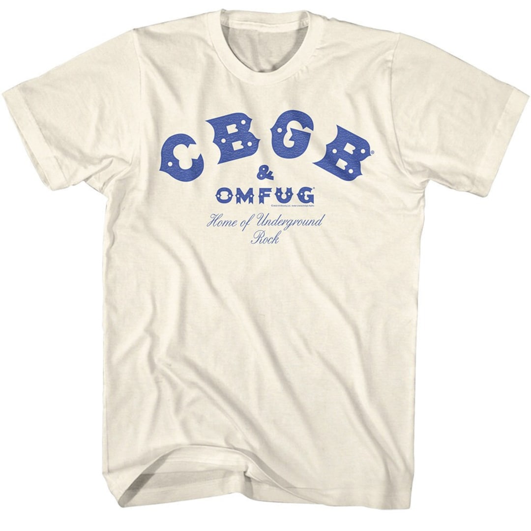 CBGB & OMFUG Home of Underground Rock Shirts - Etsy