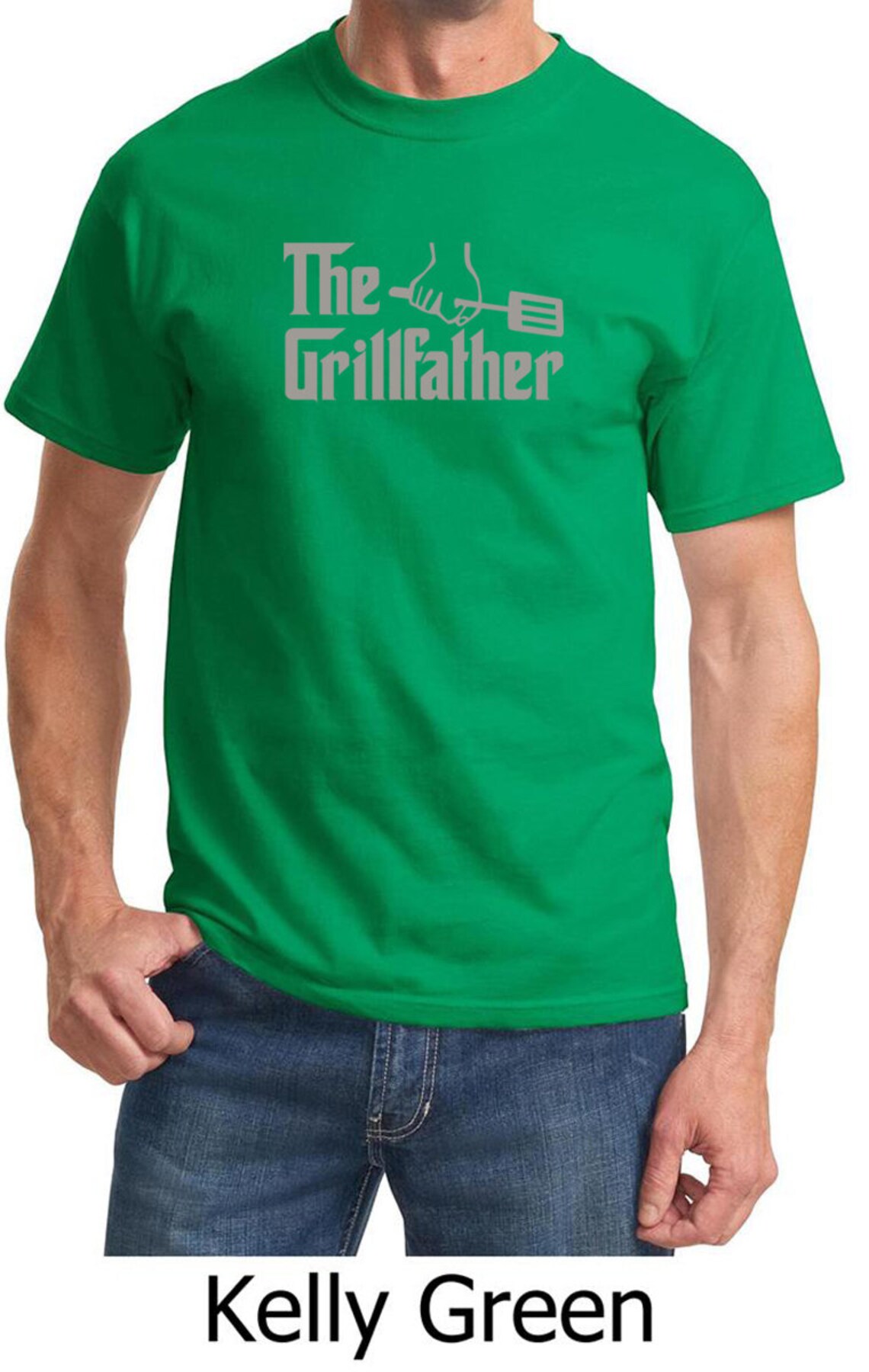 The Grill Father Adult Tee T-shirt GRILLFATHER-PC61 - Etsy