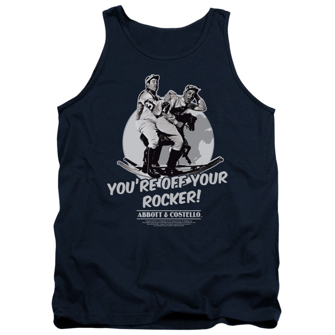 Abbott & Costello You're off Your Rocker Navy Shirts - Etsy