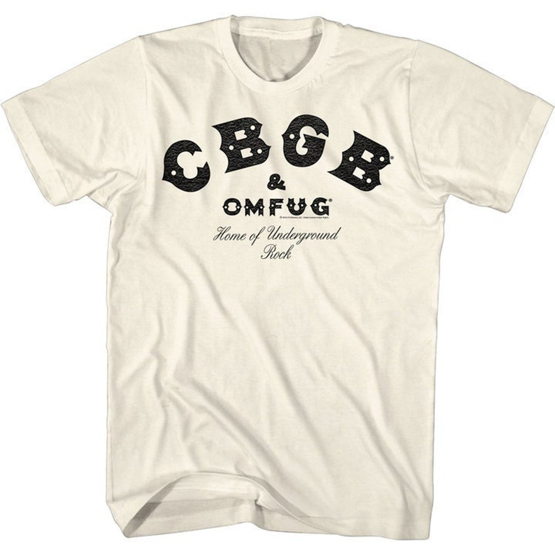 CBGB & OMFUG Home of Underground Rock Shirts - Etsy