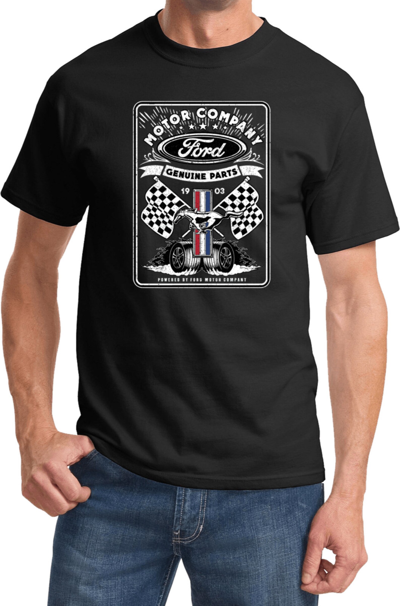 Ford Genuine Parts Racing Motor Company Tee T-shirt - Etsy