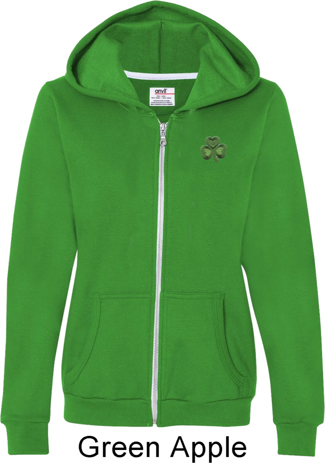 Shamrock Patch Pocket Print Ladies St Patrick's Day Full - Etsy